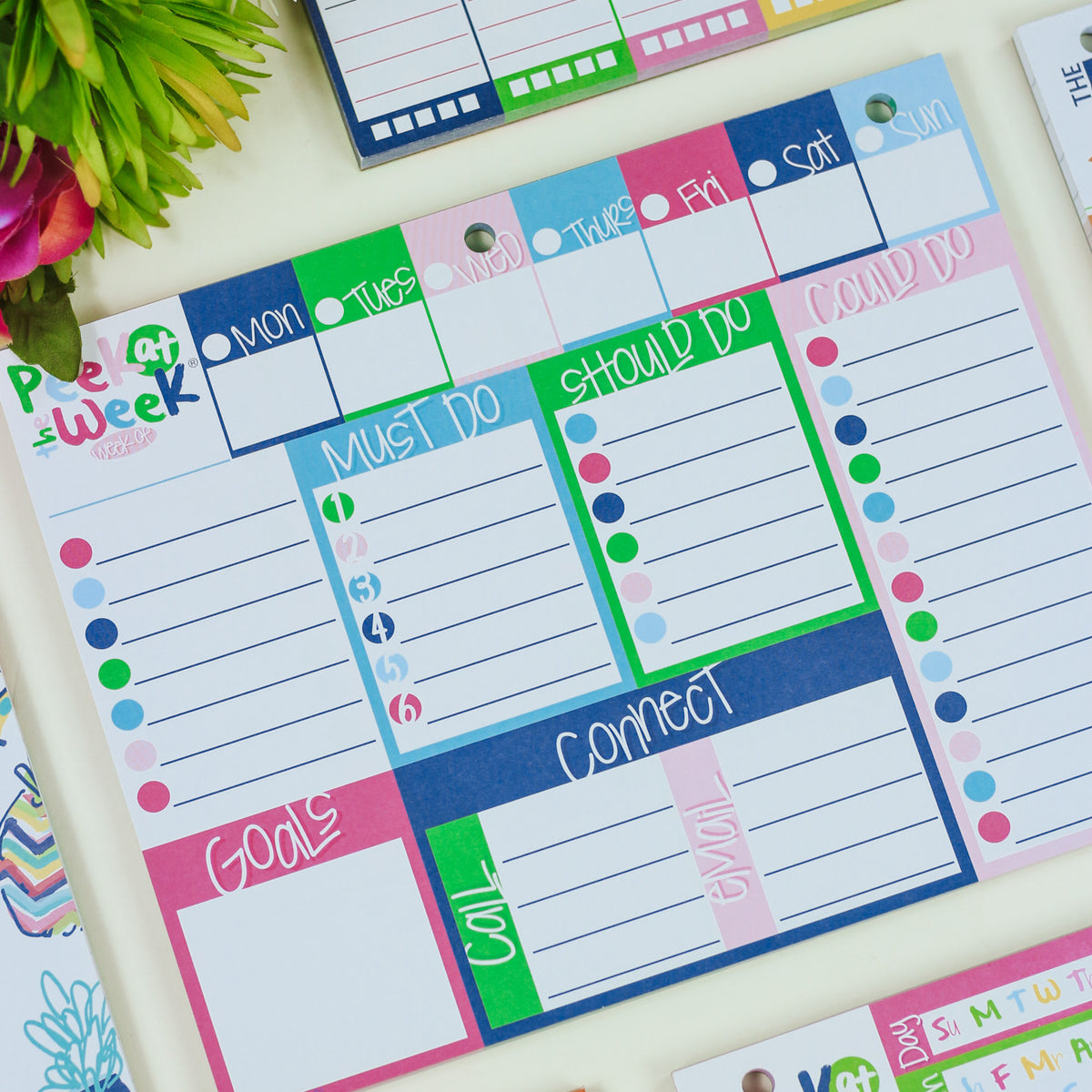 Peek at the Week® Weekly Planner Pad – Dales Clothing Inc