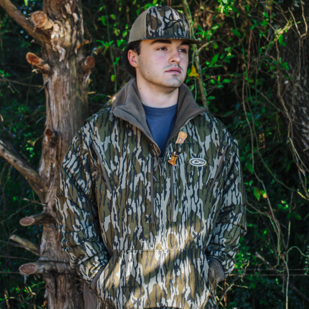 Drake Men's MST Waterproof Fleece-Lined Quarter Zip Jacket - 3 Colors ...