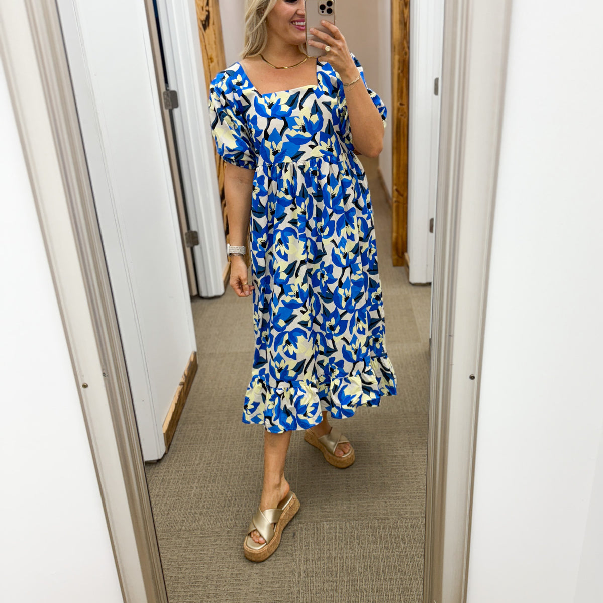 Cruise My Way Gentry Midi Dress -2 Colors – Dales Clothing Inc