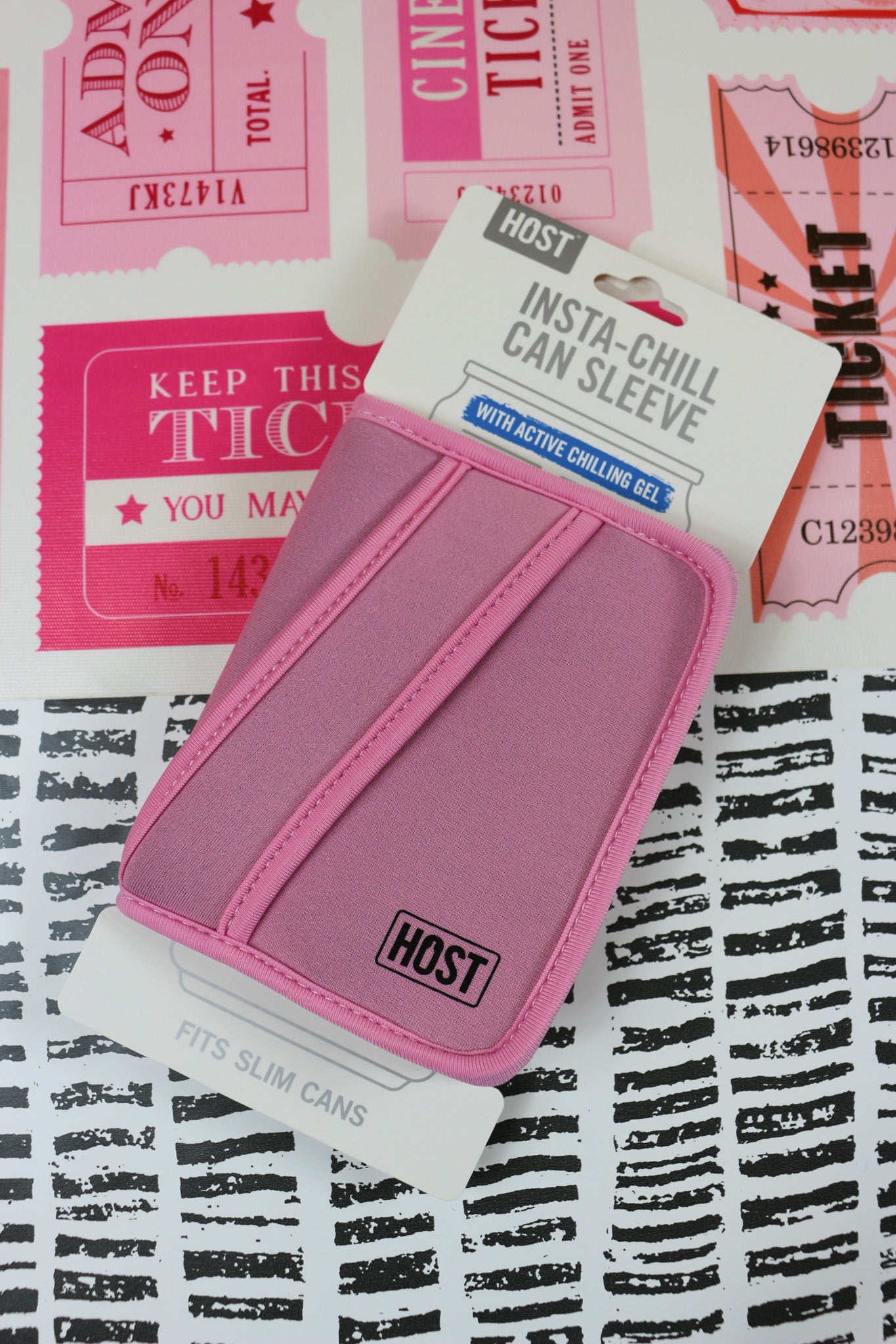 Insta-Chill Sleeve w/ Active Cooling Gel - Slim Cans - Pink – Dales ...