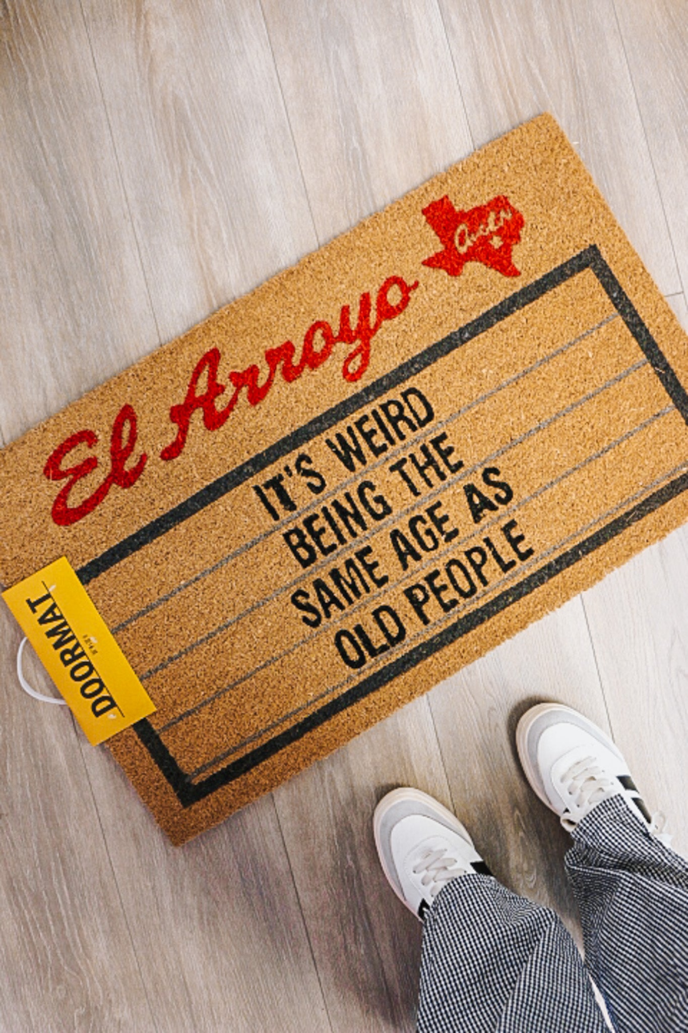 Same Age As Old People Doormat – Dales Clothing Inc